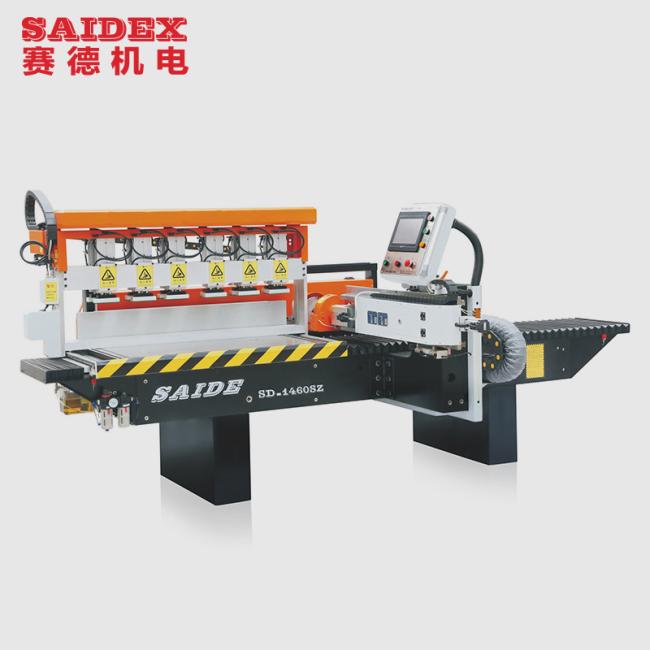 SD 1460S double side high speed acrylic edge polishing machine front view
