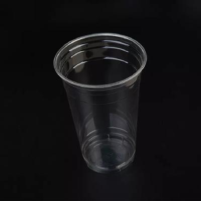 Cina 16 Bicchieri in PLA biodegradabili compostabili stampati personalizzati Bicchieri in plastica usa e getta trasparenti in vendita
