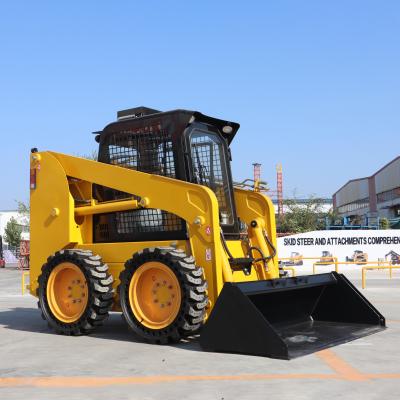 China Hot Mini Skid Steer Small Skid Steer Front End Loader With Bucket Skid Steer Loader Attachment on Sale for sale