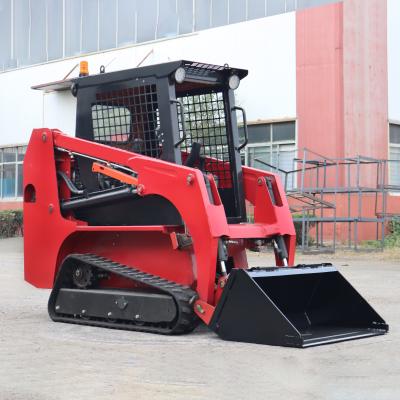 China Forestry Skidsteer 75hp 100hp Skid Steer Track Epa Tracked Skid Steer with Forest Mulcher for sale