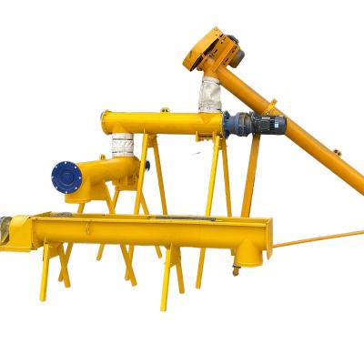 China NEW Es 168 219 273 325 426 Tube Screw Conveyor Screw Conveyor Feeder Screw Conveyor with Bucket for sale