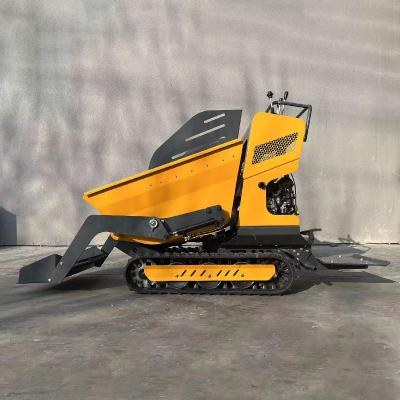 China FREE SHIPPING!! Cheap Mini Dumper Gearbox Tracked Dumper Power Wheel Barrow Mini Dumper for sale