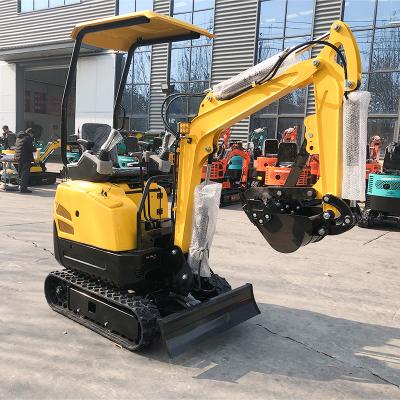 China CE/EPA Certified Mini Excavator 1.5 Ton Kubota Yanmar Track Hoe Excavator Construction Free Shipping 5 Ton Motor Bucket for sale