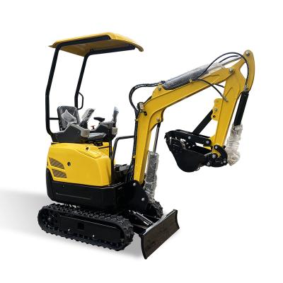 China Free Shipping Farm 2 Ton Cheap Excavator Mini Excavator with Cab Drill Crusher Attachments for sale