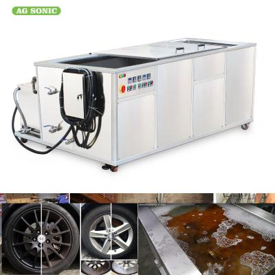 Cina pulitore ultrasonico industriale di filtrazione dell'olio 1500L per la lama di Turbo/componente aerospaziale in vendita