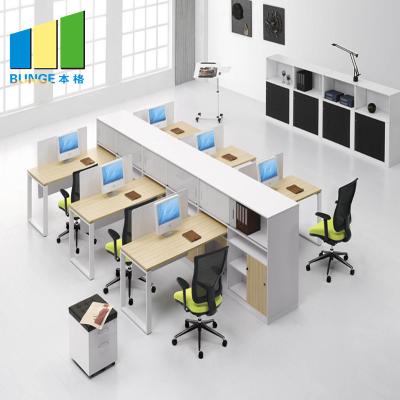 Chine 4 séparations de meubles de bureau de Seat avec la finition enduite par poudre 5 ans de garantie à vendre