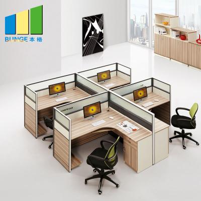 Chine 4 séparations de meubles de bureau de Seat avec la finition enduite par poudre 5 ans de garantie à vendre