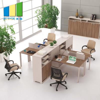 Chine 4 séparations de meubles de bureau de Seat avec la finition enduite par poudre 5 ans de garantie à vendre