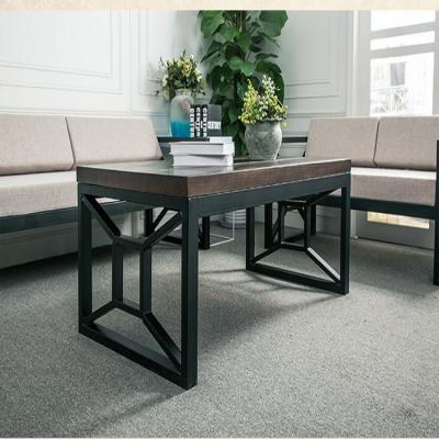 Chine Sofa durable de meubles de bureau de tissu avec des jambes d'acier inoxydable pour l'aire de repos à vendre