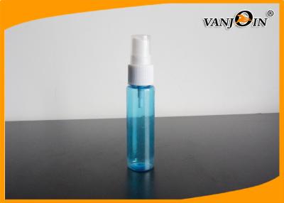 Cina bottiglie cosmetiche con lo spruzzatore, contenitori cosmetici di plastica del piccolo ANIMALE DOMESTICO blu vuoto 15ml/25ml/30ml in vendita