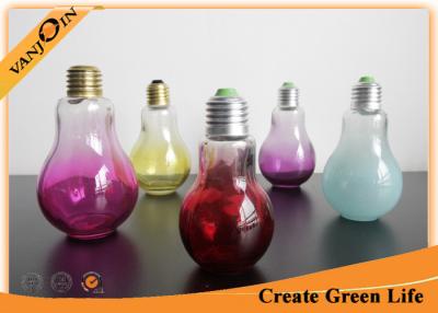 Cina Il colore ha dipinto le bottiglie della lampadina di vetro per la bevanda, latte, succo 150ml svuota le bottiglie di vetro in vendita