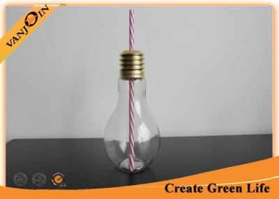 Cina bottiglie di vetro della bevanda della lampadina 300ml per l'imballaggio di latte o del succo con il coperchio a vite in vendita