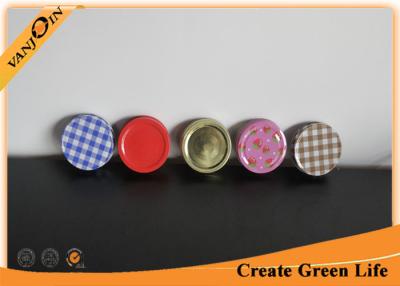 China tampas coloridas da garrafa de 70mm com selo de borracha para a altura regular do frasco de pedreiro 16mm da boca à venda
