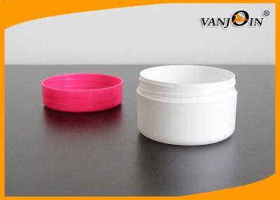 Cina Barattolo bianco d'imballaggio della crema di fronte del cosmetico dell'HDPE con barattoli di plastica rossi del coperchio 60g della vite i piccoli in vendita