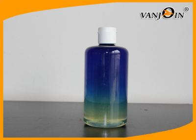 Cina Il cosmetico portatile di timbratura caldo blu dell'ANIMALE DOMESTICO imbottiglia la bottiglia vuota 260ml della lozione in vendita