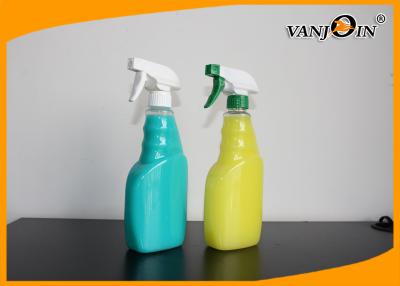 Cina Contenitori cosmetici vuoti di plastica verdi di giallo 550ml, serigrafia in vendita