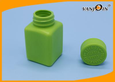 Cina 100ml si inverdiscono le bottiglie di plastica quadrate 100ml della farmacia dell'HDPE per l'imballaggio della medicina della pillola in vendita