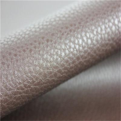 Cina Waterproof Microfiber Backing PU Shoe Fabric Leather Supplier in vendita