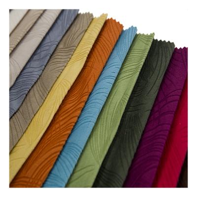 Cina China Sofa Fabric Velvet 100 Polyester Fabric Antistatic Material For Furniture in vendita