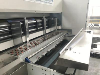 China Corrugated Box 4 Colors Flexo Printing Slotting Die Cutting Machine Automatic for sale