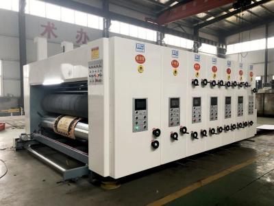China Corrugated Box 4 Colors Flexo Printing Slotting Die Cutting Machine Automatic for sale