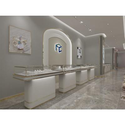 Cina Contenitori per esposizione d'imballaggio della mobilia T5 LED del negozio di gioielli di vetro di Penbo EPE per le vendite al dettaglio in vendita