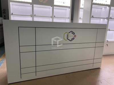 Cina I gioielli di casi di vetro comperano densamente MDF della mobilia 16mm 1000mm alto in vendita