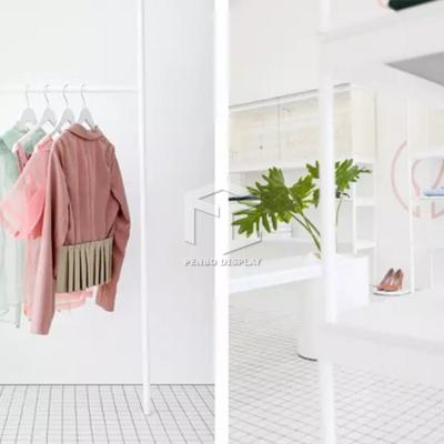 中国 Clothing Shop Display Furniture女性は塗られた表面効果を卵巣摘出する 販売のため