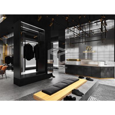 中国 カスタマイズされるインテリア・デザインが付属品に逆らう塗られた衣類の店の表示家具の衣服の店を卵巣摘出しなさい 販売のため