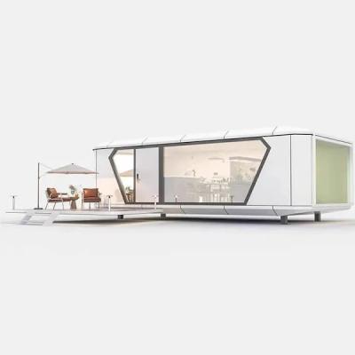 China High quality Prefab house camping capsule modular container house modular luxury prefabricated home glass house design for sale