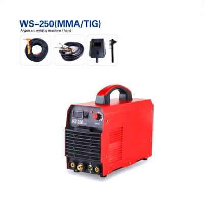 Chine 220V 8,4KVA TIG MMA 2in1 Inverteur IGBT Tig Machine de soudage WS 250 avec fonction multiple à vendre