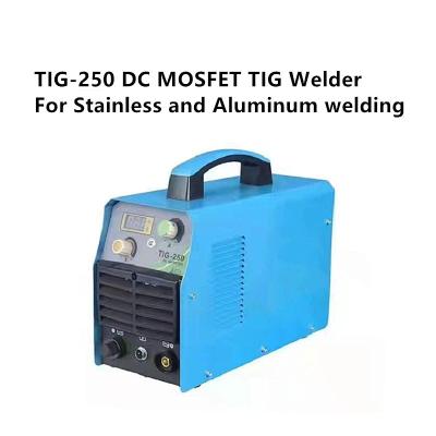 Chine Invertisseur DC MOSFET 200A TIG-250 Tig soudeur pour soudage inoxydable et en aluminium 220V 18V 18 à vendre