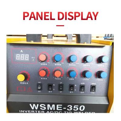Chine WSME-350 machine de soudage TIG à onduleur pour acier inoxydable 300amp 30 64 refroidissement à l'air 380 à vendre