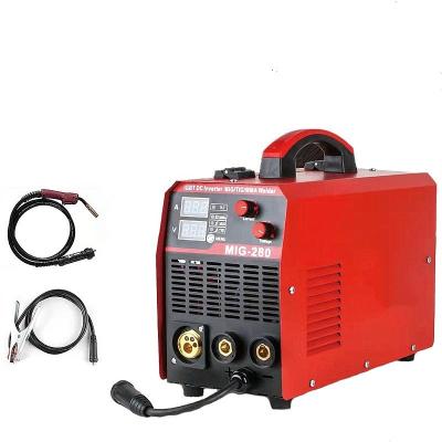중국 MIG280 ARC 용접기 MIG 용접기 다기능 IGBT 4in1 인버터 50/60HZ IP21S 판매용