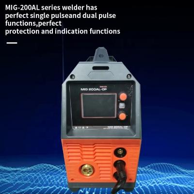 Κίνα LCD IGBT Inverter MIG Welder Mig/tig/mma MIG200AL για αλουμίνιο χαλκό μαγνήσιο σίδηρο και ανοξείδωτο χάλυβα προς πώληση