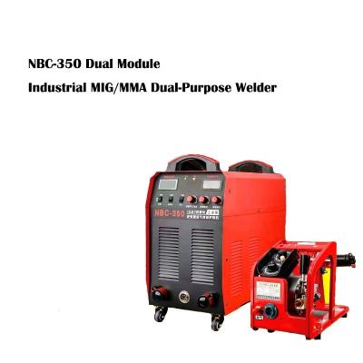 중국 산업용 MIG 용접기 NBC-350 380V 350Amp 높은 생산성을 위한 듀얼 모듈 판매용