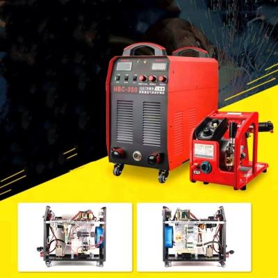 중국 산업용 MIG 용접기 NBC-350 380V 350Amp 높은 생산성을 위한 듀얼 모듈 판매용