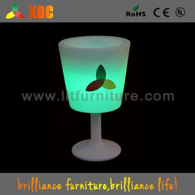 Cina Plastica del secchiello del ghiaccio delle barre di illuminazione di RGB LED con telecomando senza fili in vendita