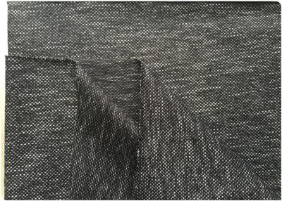 Cina Il bianco nero tricotta il tessuto della lana di allungamento con il poliestere Wool18 di stile 73% di Hong Kong 400 grammi in vendita