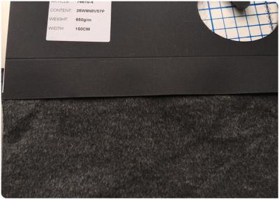 Cina 26 poliestere grigio 650 G del nylon 57 del tessuto 9% della lana di allungamento di W per metro per i calzini/cappelli in vendita