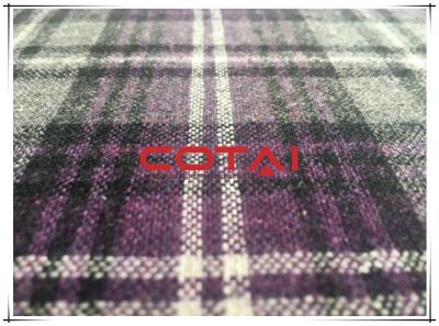 Cina Tessuto durevole sottile leggero anti Pilling della lana del tartan della flanella in vendita