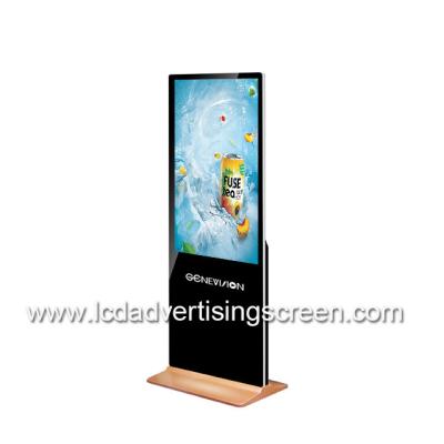 Cina Esposizione LCD diritta a 55 pollici HD pieno di pubblicità con il pidocchio di luminosità 450 in vendita