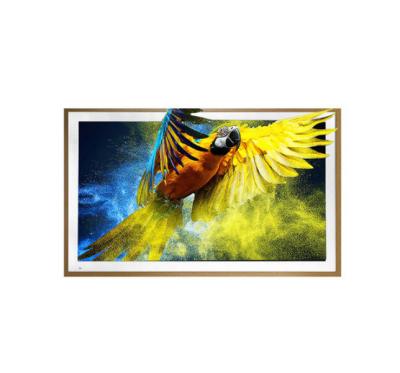 Cina Parete a 32 pollici che appende luminosità LCD dei pidocchi di pagina di legno 350 di colore di Brown dello schermo di pubblicità in vendita