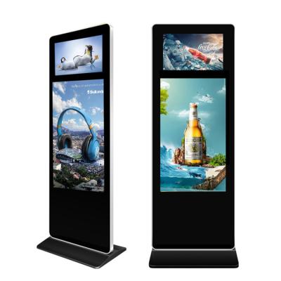 Cina Schermo doppio dell'interno che sta LCD annunciando esposizione in vendita