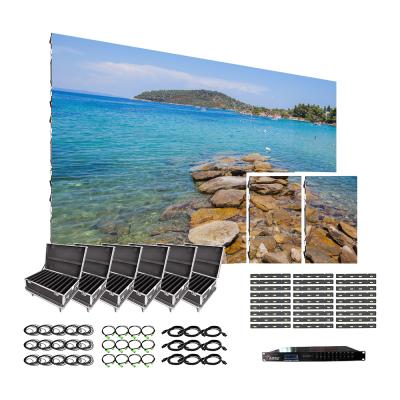 China 3m X 2m Full Color Video Wall 5m X 3m Outdoor LED Screen 6ft X 8ft 3840Hz Rental LED Display for sale