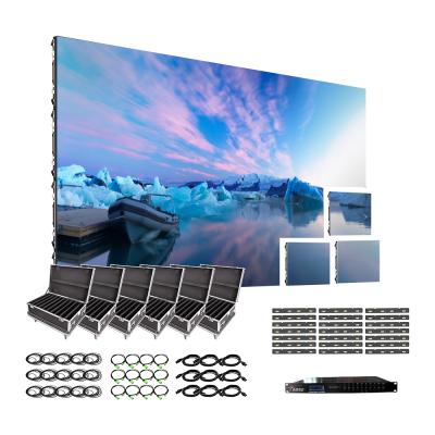 China Full Color Concert Church Video Wall Event Stage P2.6 Indoor Rental LED Display Screen for sale