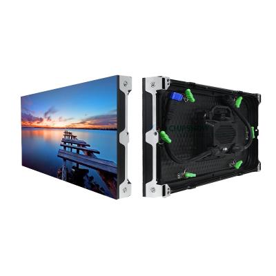 China Front Service P4 P5 P6.67 P10 Outdoor LED Sign Light Thin Portable Fixed Installation Video Wall LED Display Screen for sale
