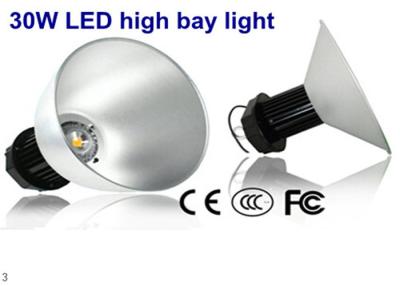 Cina Iarda nera e d'argento, quadrato, alta baia di industriale LED che accende 30W AC100V - 240V in vendita