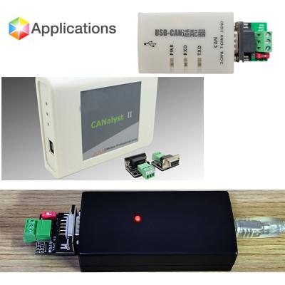 China Conectores DB9 femeninos para el adaptador de interfaz CAN LIN para PCAN PLIN CAN Bus Monitor en venta