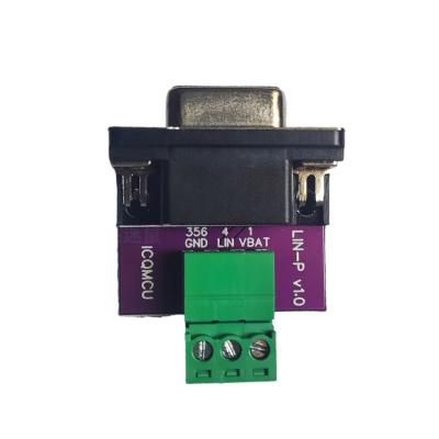 China Conectores DB9 femeninos para el adaptador de interfaz CAN LIN para PCAN PLIN CAN Bus Monitor en venta